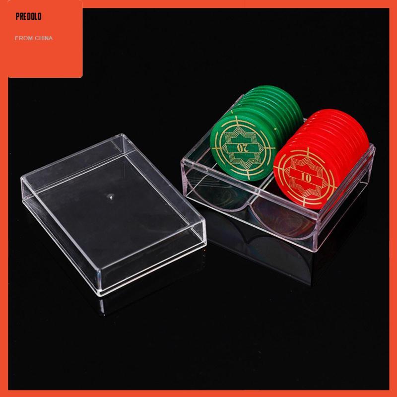 [Predolo] Acrylic Chips Tray Holds 40 Chips Multipurpose Portable ...