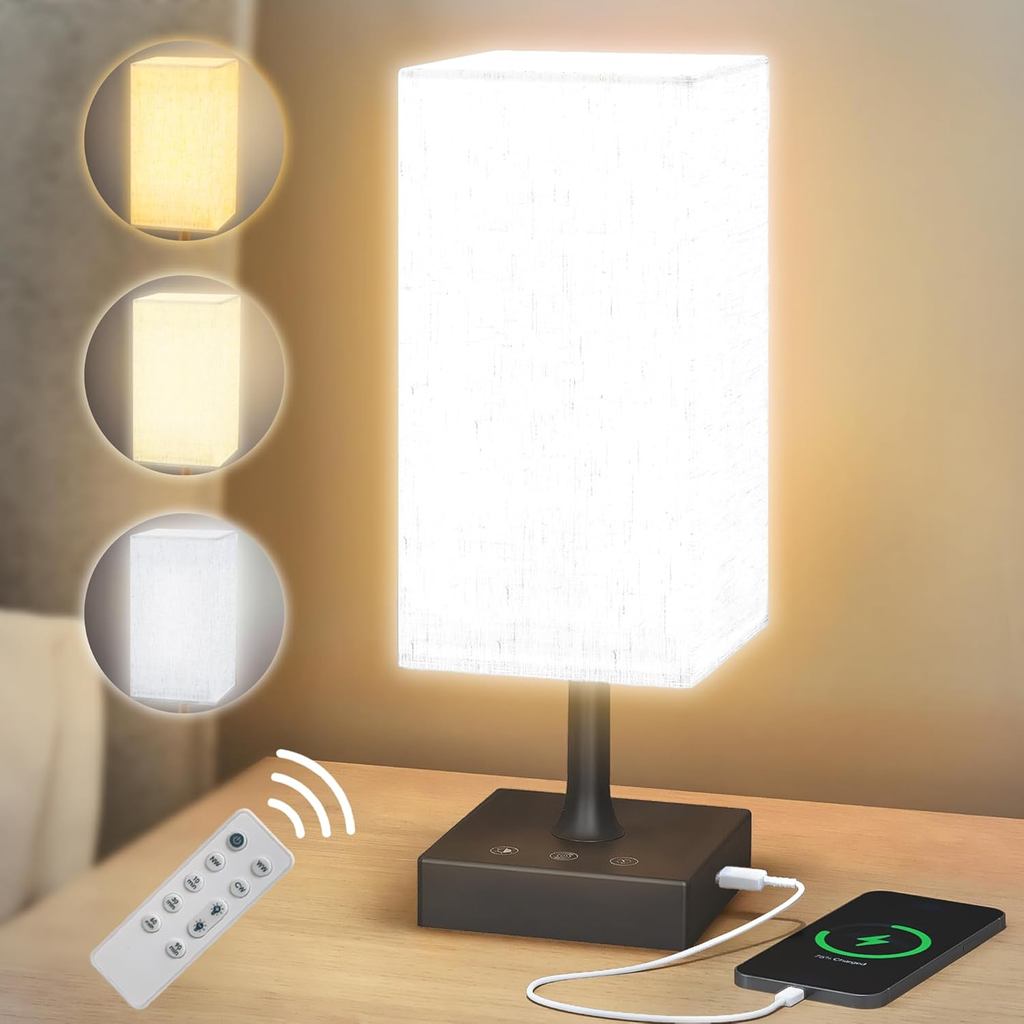 Light Therapy Lamp 10000 Lux Sun Lamp with 3 Color Temperatures ...