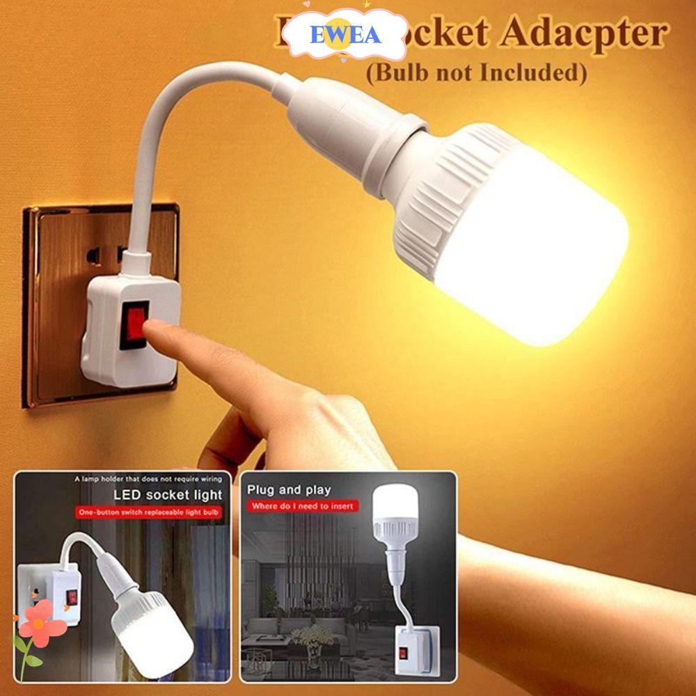 EWEA Test Light Socket, Direct Plug-in Rotary E27 Lamp Base, Portable ...