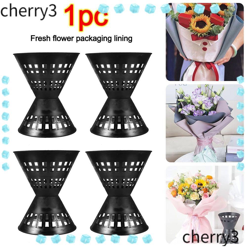 CHERRY Flower Bouquet Base, DIY Plastic Flower Packaging Liner ...