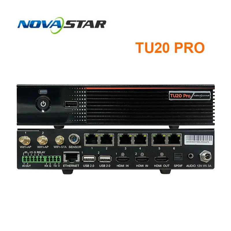 Industrial Novastar LED Processor TU20 Pro Multi-Sensor RS232 NovaLCT ...