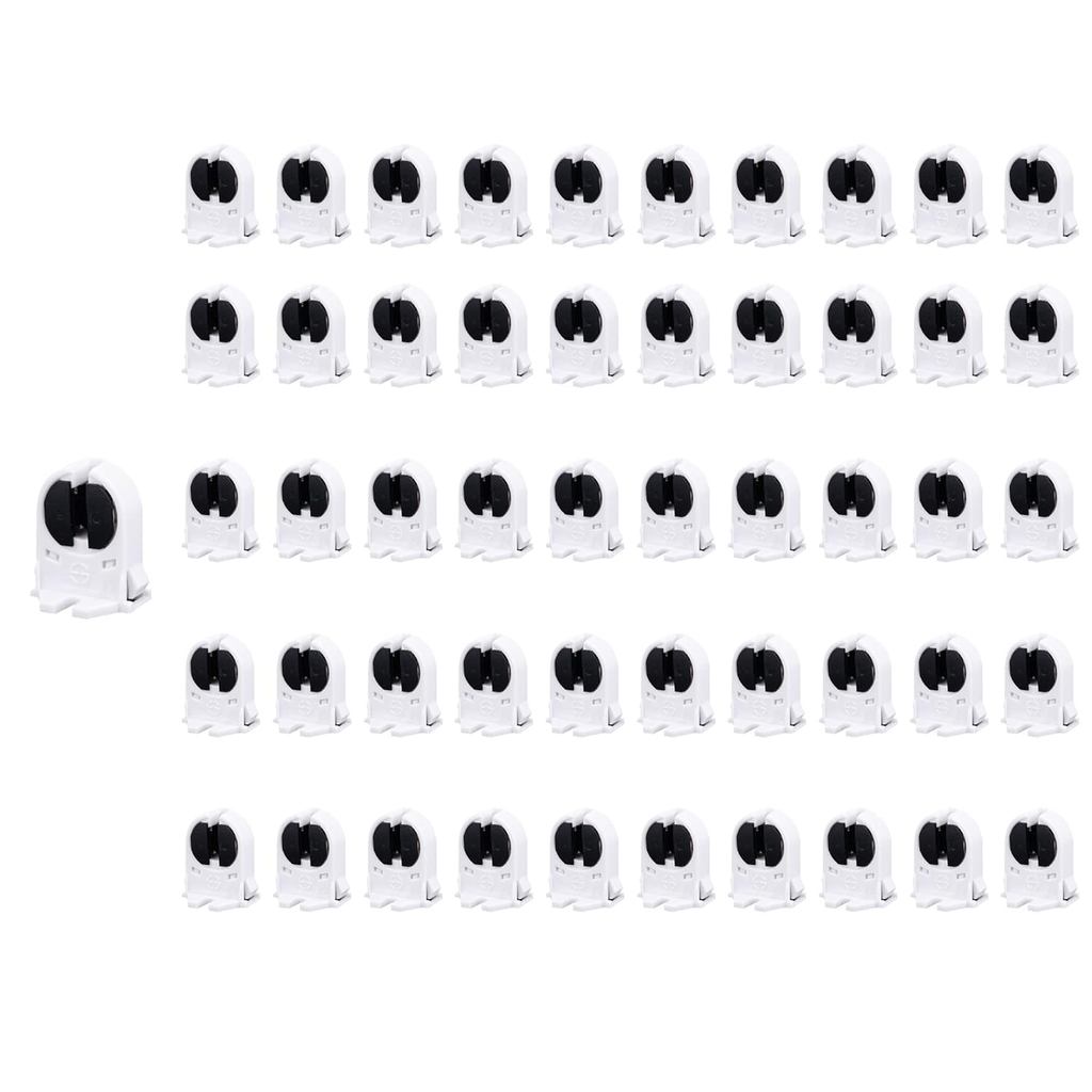 T5 Sockets, Non shunted tombstones T5 lamp Holders for G5 Base LED Fluorescent Tube Light ...