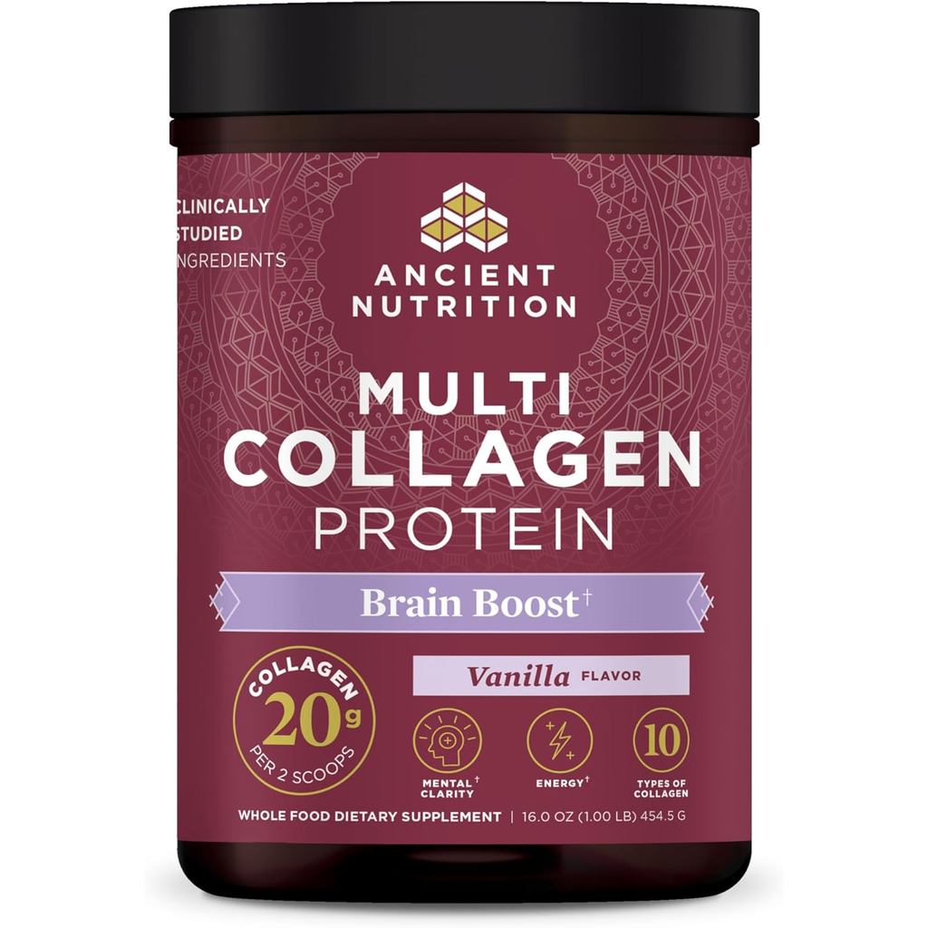 Ancient Nutrition Collagen Powder Protein, Multi Collagen Protein ...