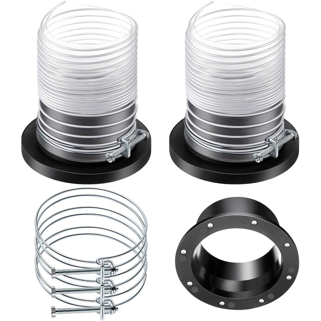 Saillong 4" Magnetic Dust Collector Fast Connect System – 10Pcs Starter ...