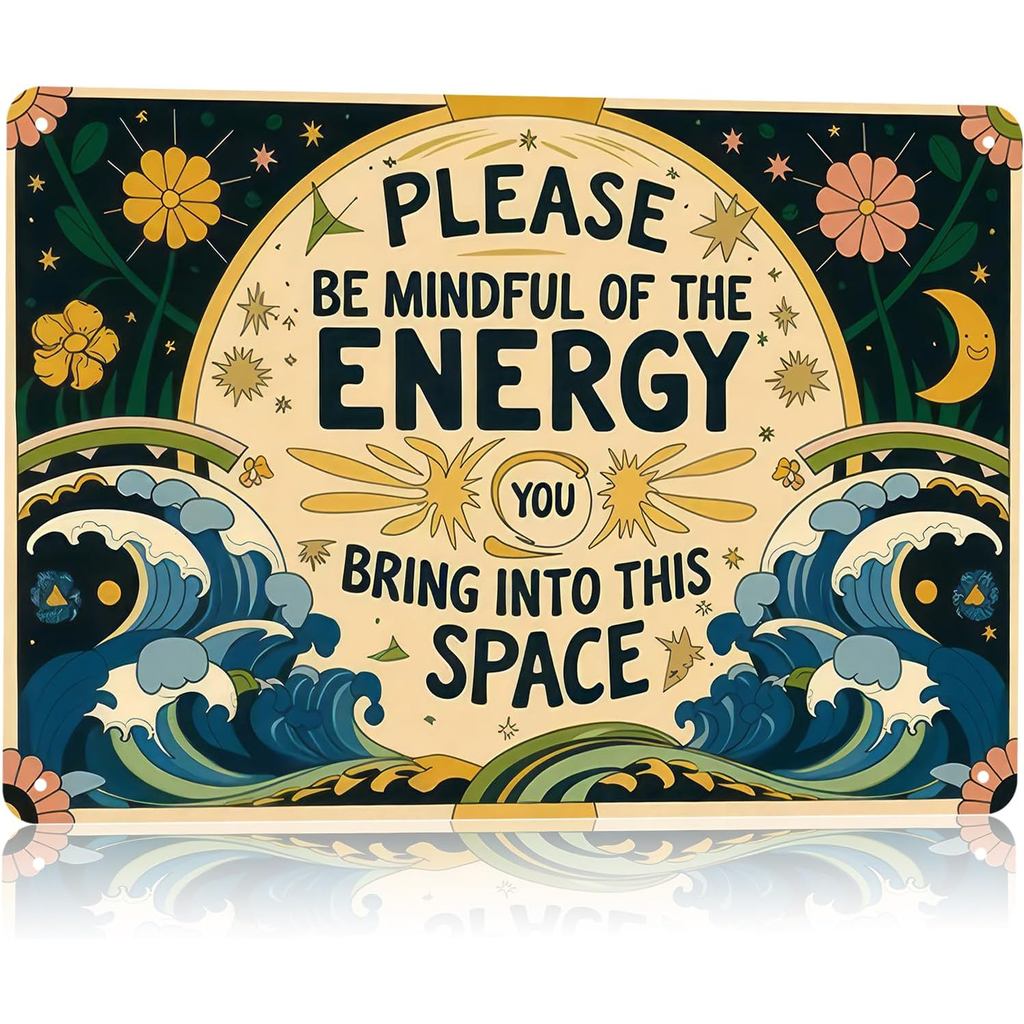 Vintage Tin Signs Metal Retro Wall Art Decor - Please Be Mindful of the ...