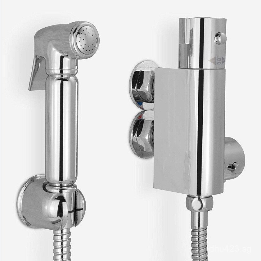 Toilet Hot and Cold Bidet Set with Adjustable Spray Gun, Hui Porcelain ...