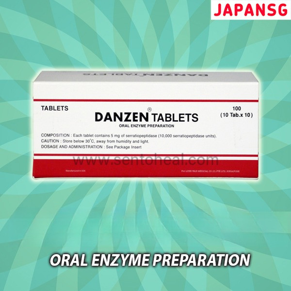 Danzen Oral Enzyme Tablets 100 tablets - high activity ...