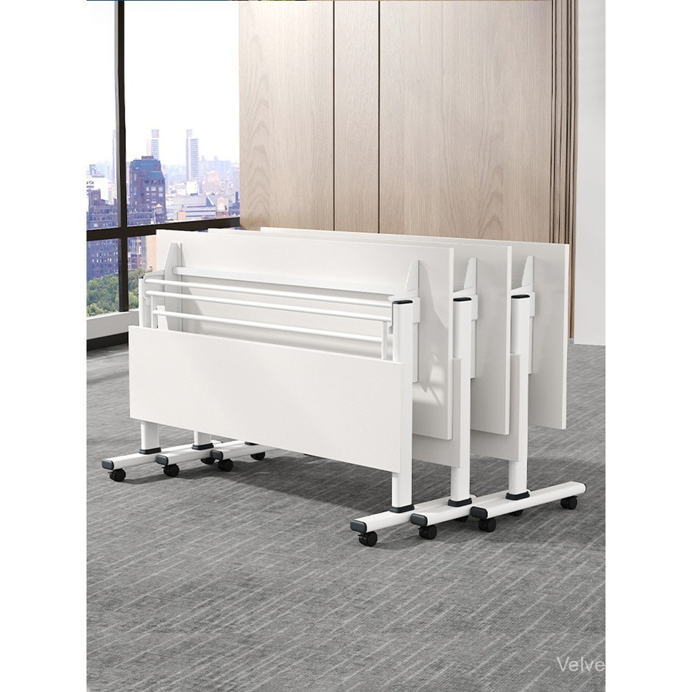 Folding Training Table Office Desk Movable Long Table Conference Table ...
