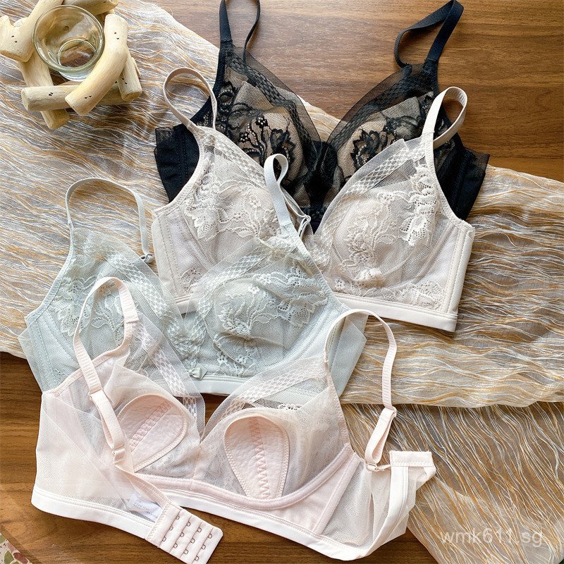 Ultra-Thin Push-Up Bra for Women with Large Busts, Minimizing Effect ...