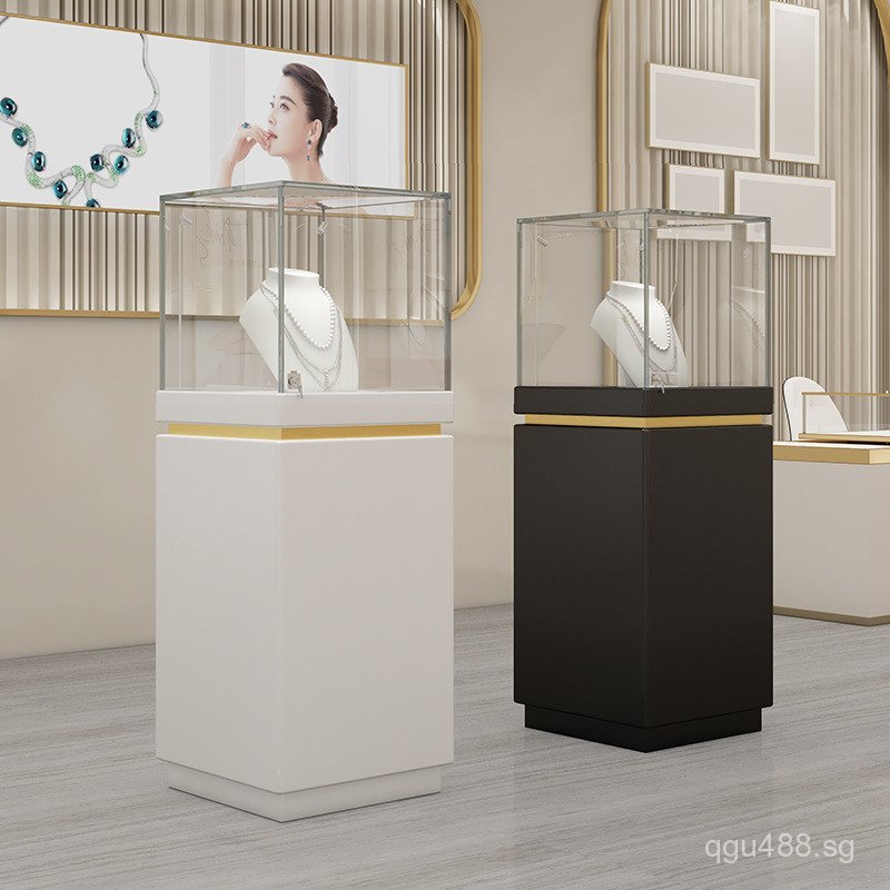 Museum Sample Eye Counter Cosmetic Display Cabinet Jewelry Glass ...