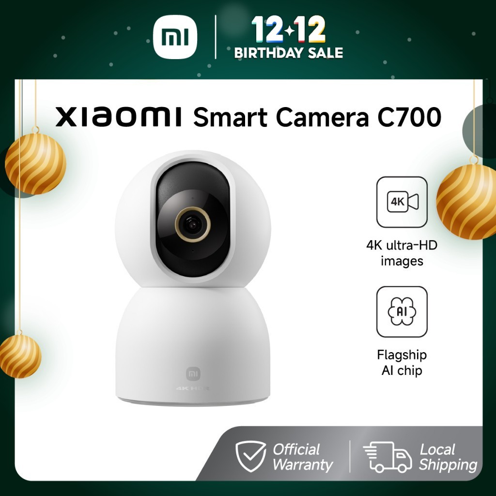 Xiaomi Smart Camera C700 | Shopee Singapore