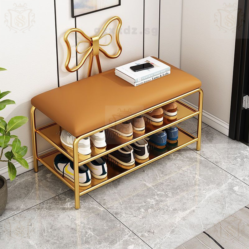 New Luxury Shoe Changing Stool Rectangular Small Apartment High-Value ...