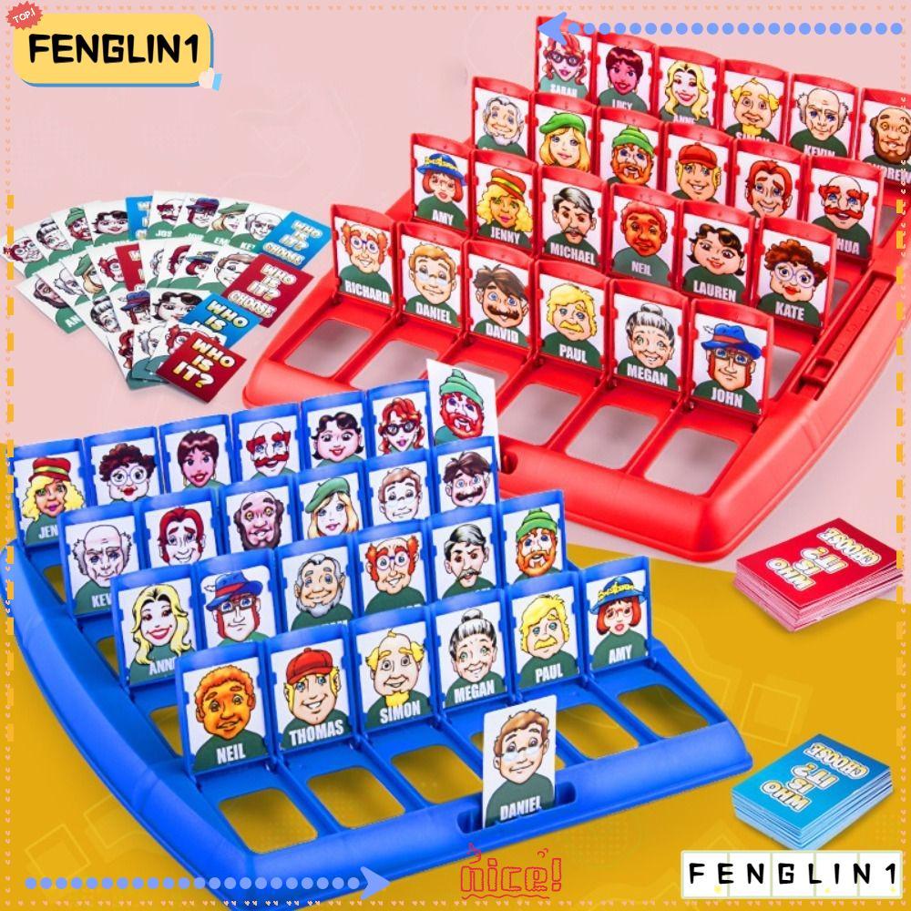 FENGLIN Board Game with Classic Characters, Guess Who? Memory Training ...