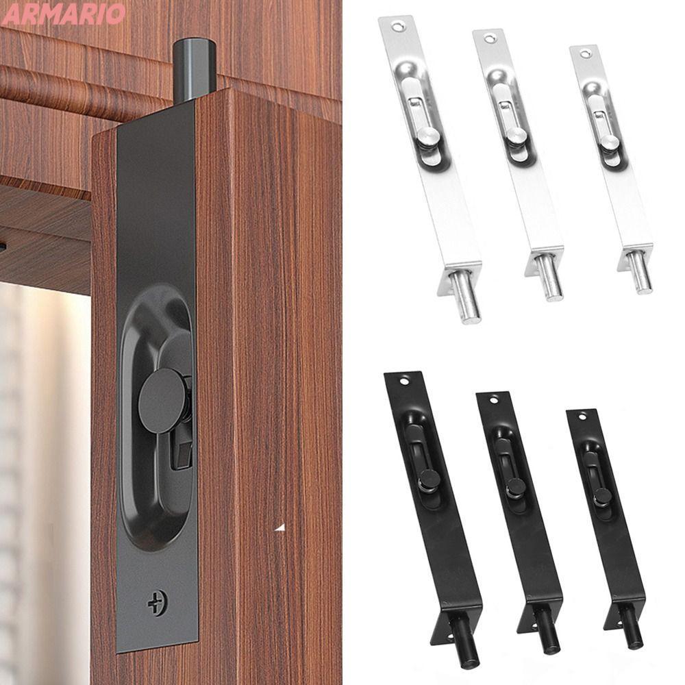 ARMARIO Door Bolts, Slide Bolt Hardware Door Latch Bolt, Anti-theft 4/6 ...