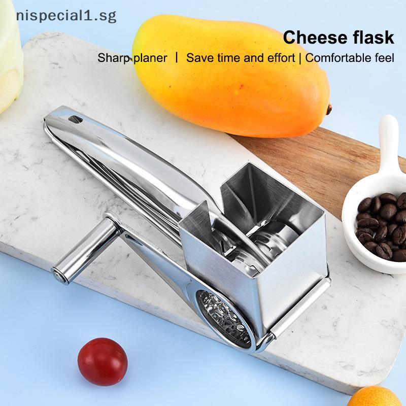 [nsp] Handheld Rotary Cheese Grater Cheese Hand Grater Kitchen Craft ...