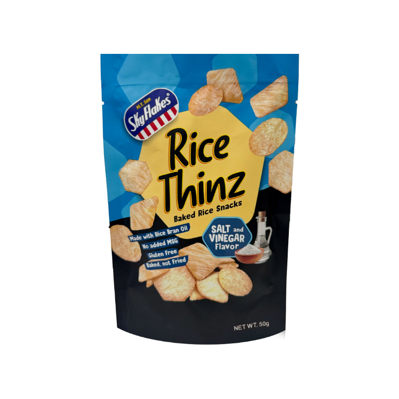 Skyflakes Rice Thinz Salt & Vinegar 50g | Shopee Singapore