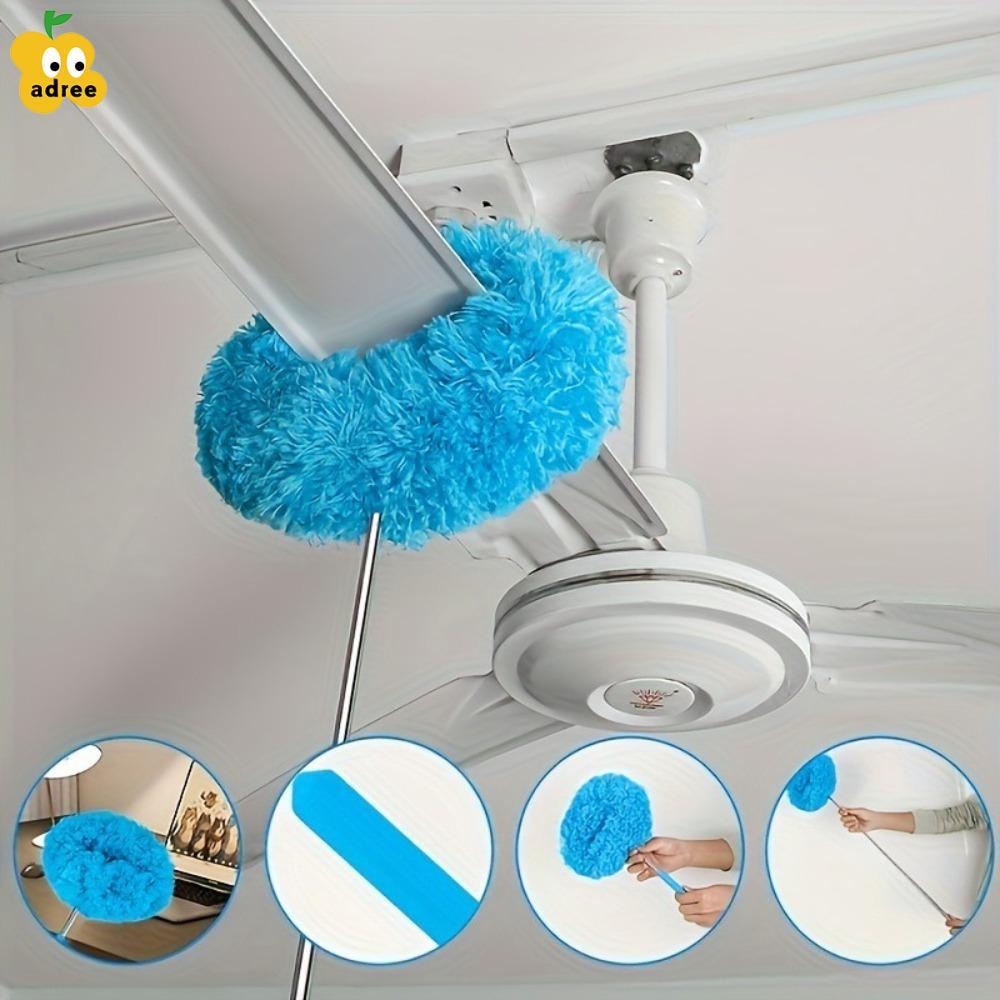 ADREE Ceiling Fan Cleaner, Reusable Long Handled Ceiling Fan Duster ...