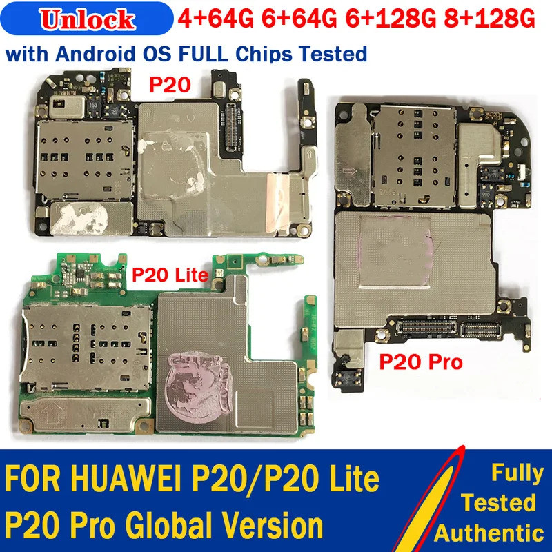 For P20 Pro/P20 Lite/ P20 100% Clean Replaced Original Motherboard ROM ...