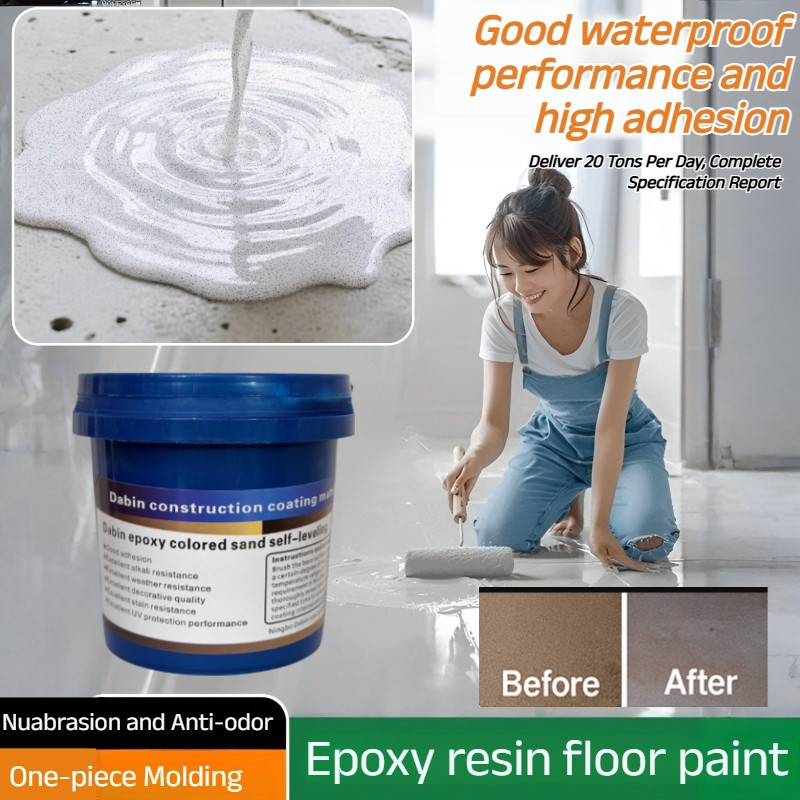 🏆10-Year Warranty🏆【Three-in-One】One-Step Epoxy Colored Sand / Self ...