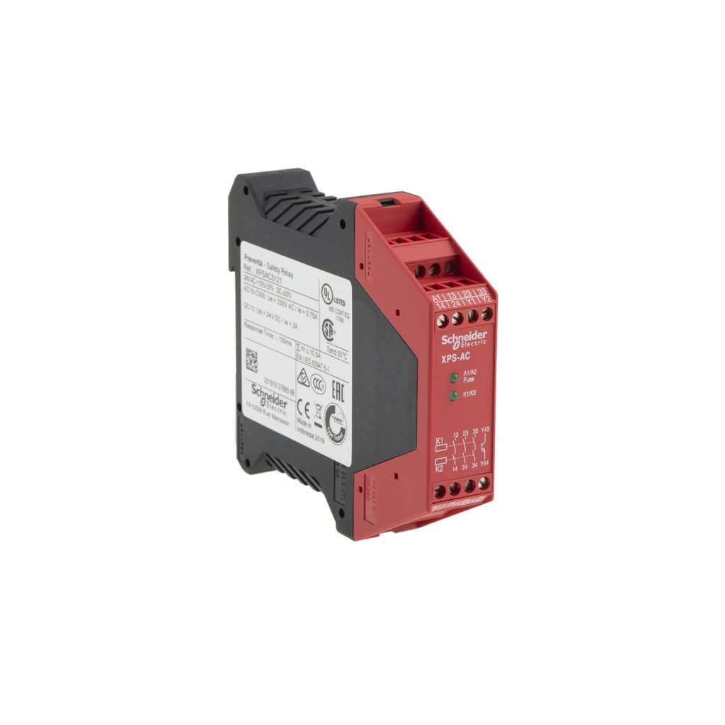 New Two Hand Control Safety Relay XPSBAE5120P | Shopee Singapore