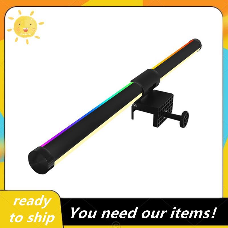 RGB LED Computer Monitor Light Bar Eye Protection No Flicker Timed ...