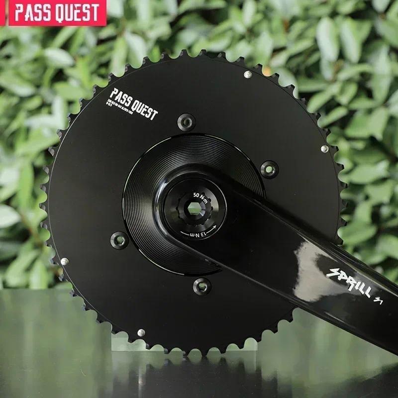 PASS QUEST 110 bcd chainring road bike Narrow wide double Chain ring ...