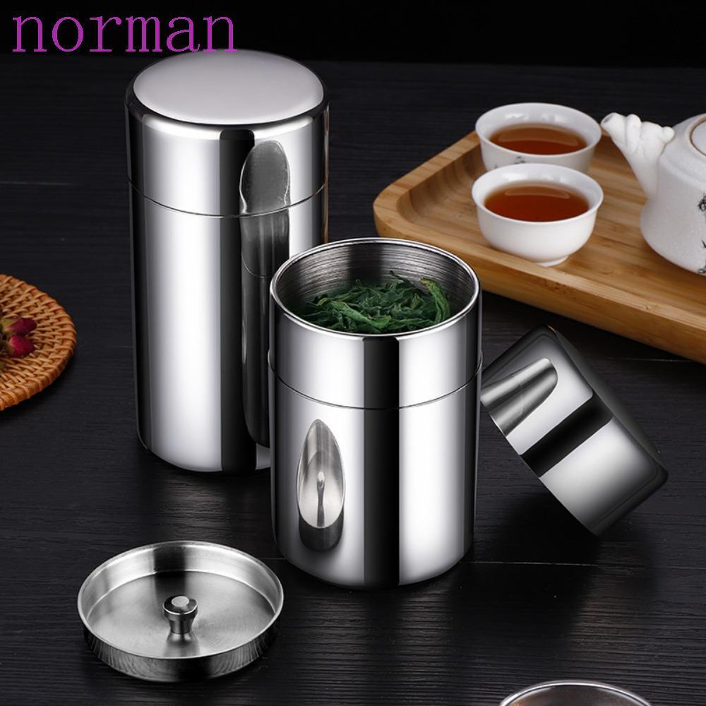 NORMAN Tea Packaging Cans, Mini Sealed Tea Caddies, Teaware Portable ...