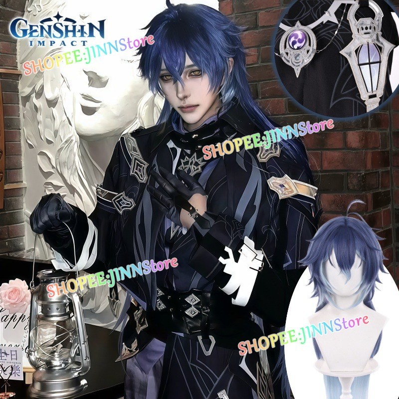 -JINN-Kyryll Chudomirovich Flins Cosplay Costume GENSHIN IMPACT Cosplay ...