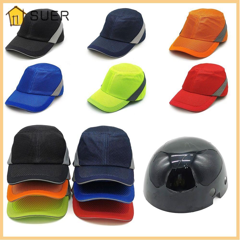 SUER Anti-collision Baseball Hat, ABS Multicolor Bump Cap, Tool Work ...