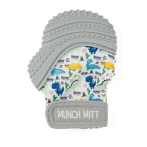 Malarkey Kids Patented Teething Mitten, Munch Mitt Baby Chew Toy ...