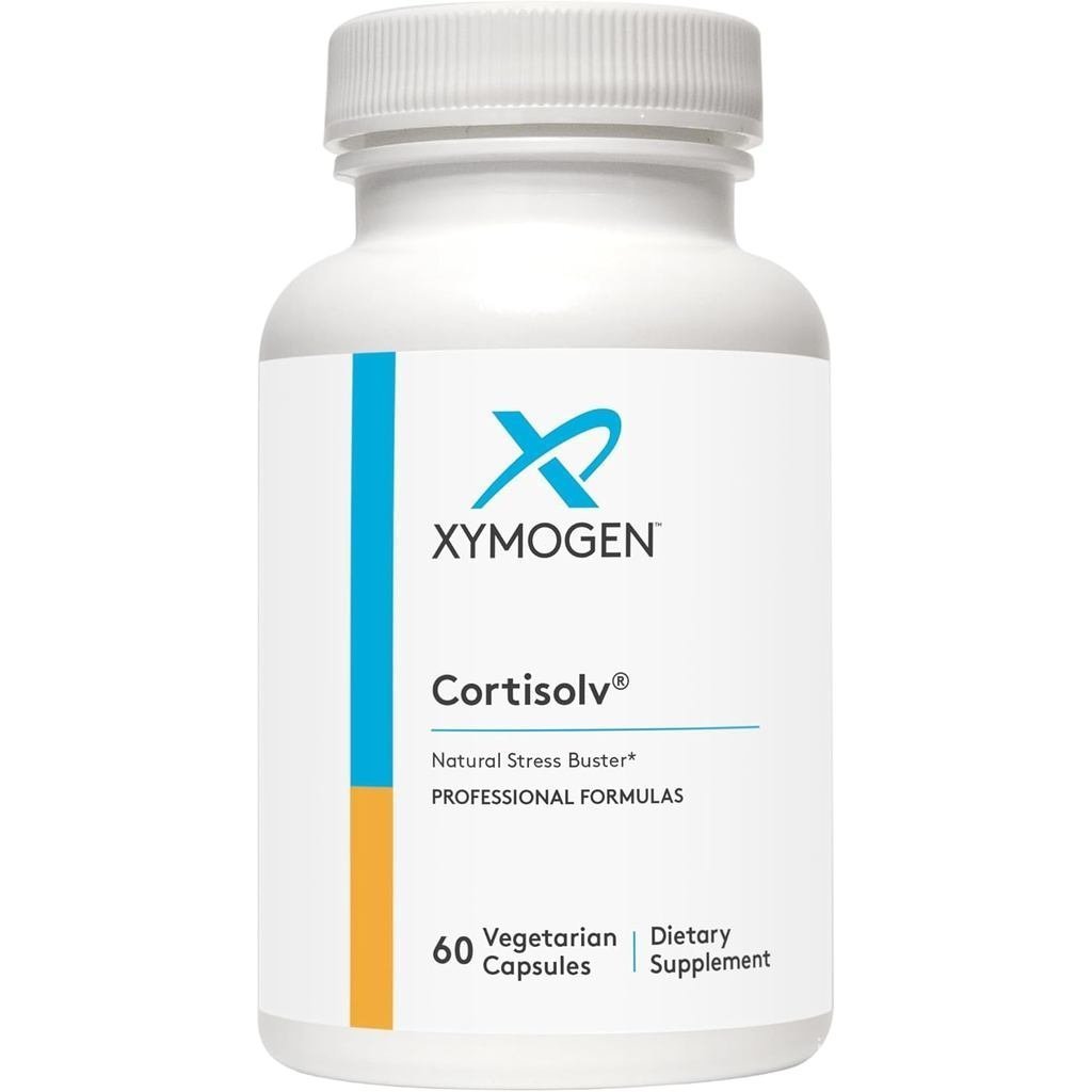 XYMOGEN Cortisolv Cortisol Supplement - Ashwagandha Supplement with L ...
