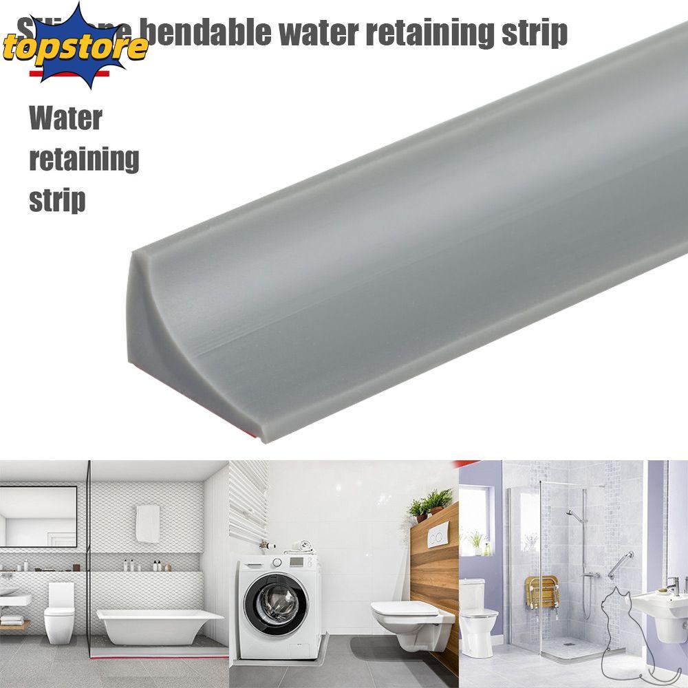 TOPSTORED Water Retaining Strip Bathroom Accessories Bendable Flood ...