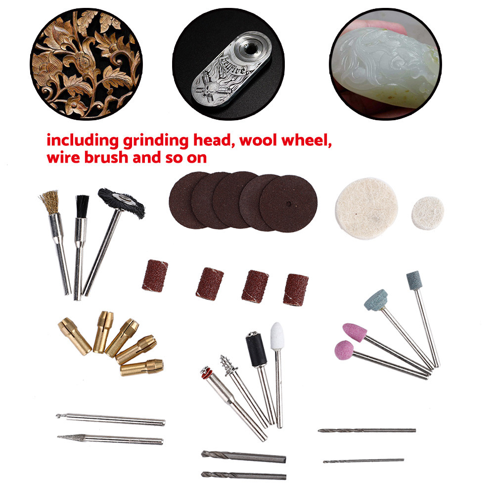 Rotary Tool Kit Electric Grinder Wool Wheel for Home Use | Shopee Singapore