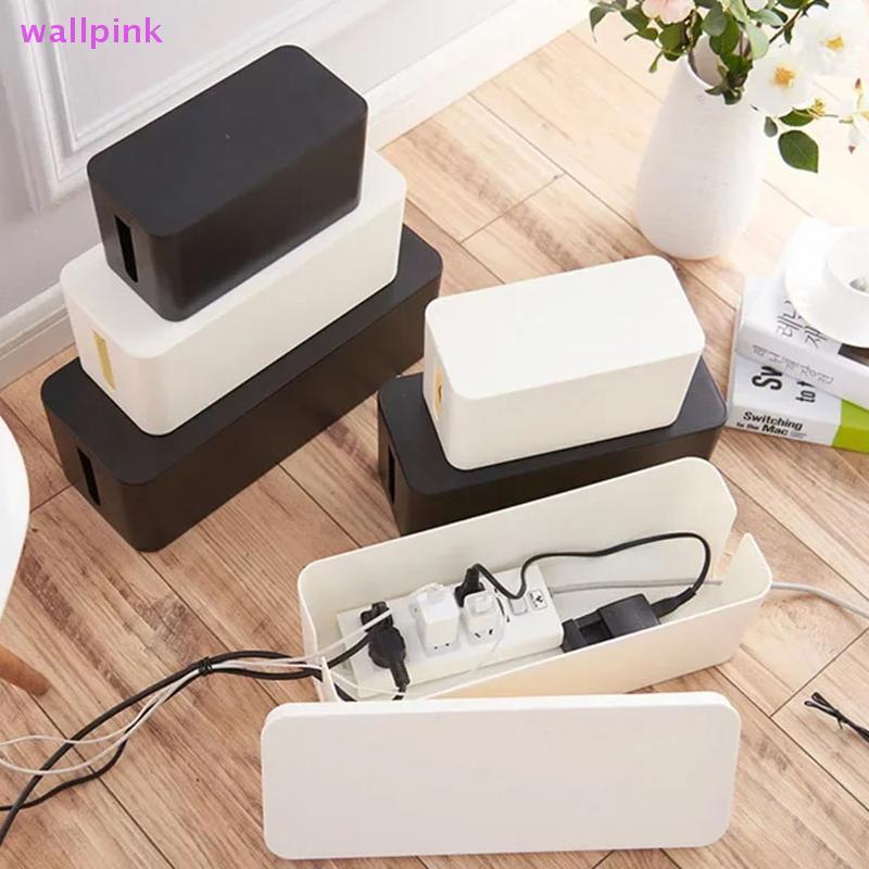 wallpink Cable Storage Box Power Board Wire Management Socket Strip ...