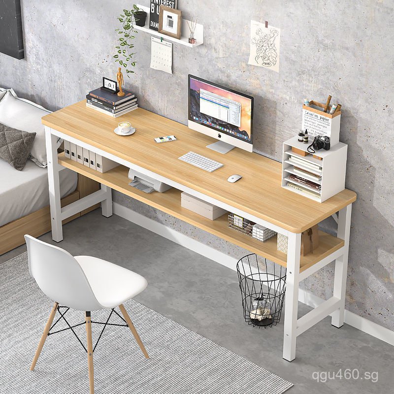 Wall-Mounted Long Table Desk Home Study Desk Narrow Table Rectangular ...