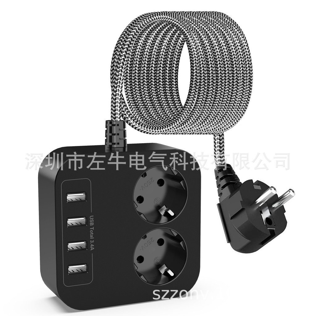 USB Socket Outlet American Standard2A European Standard Power Strip ...