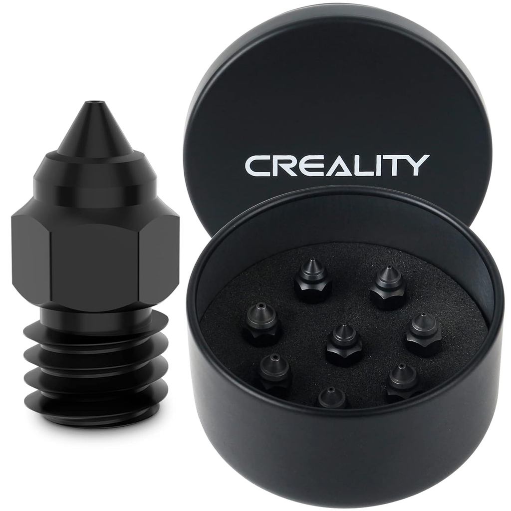 Creality High End Hardened Steel Nozzle MK8 0.4MM 450℃ Harden Extruder ...