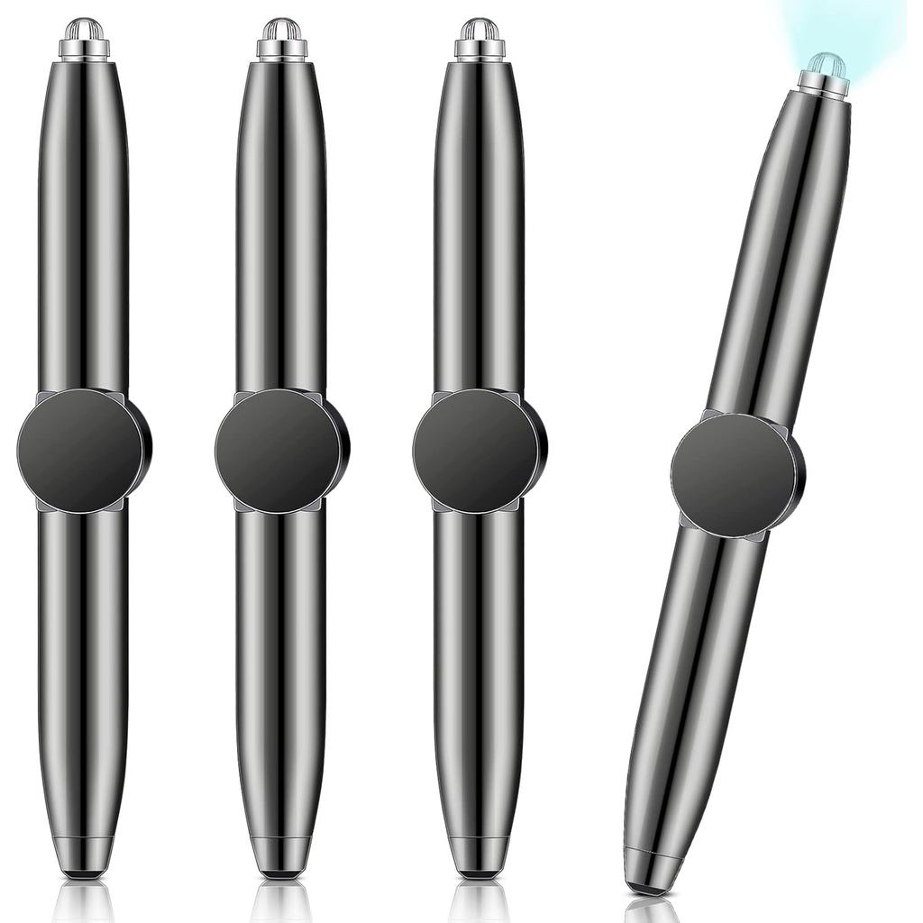 4 Support Fidget Pen Rotating Pen Holder LED Multifunctional Cool ...