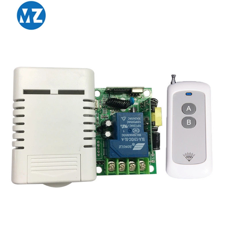 220v/30A Wireless Remote Control Switch Barrier Gate Access Control ...