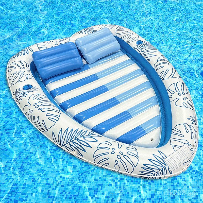 Pillow Thickened Floating Bed Supplies Sunbed Floating Bed Water Play ...