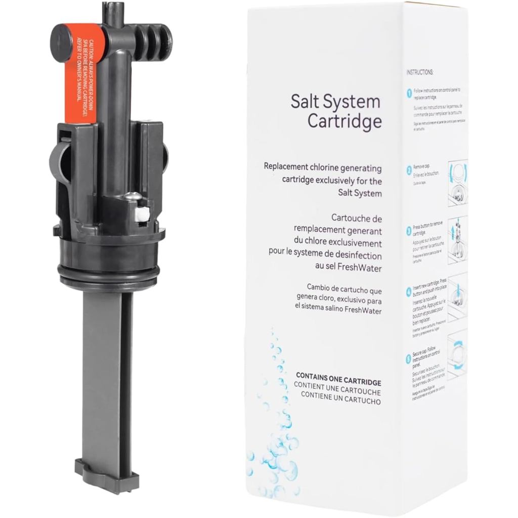 1 Pack Hot Spring Salt System Cartridge Replacement for Spas Saltwater ...