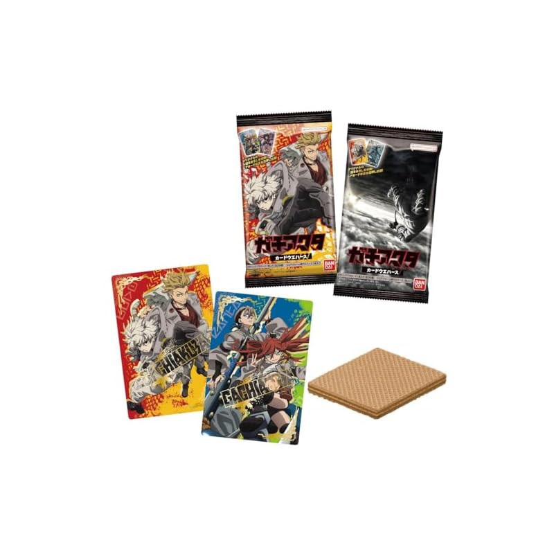 BANDAI TV Anime "Gachi Akuta" Card Wafers 20-Pack BOX Snack Toys ...