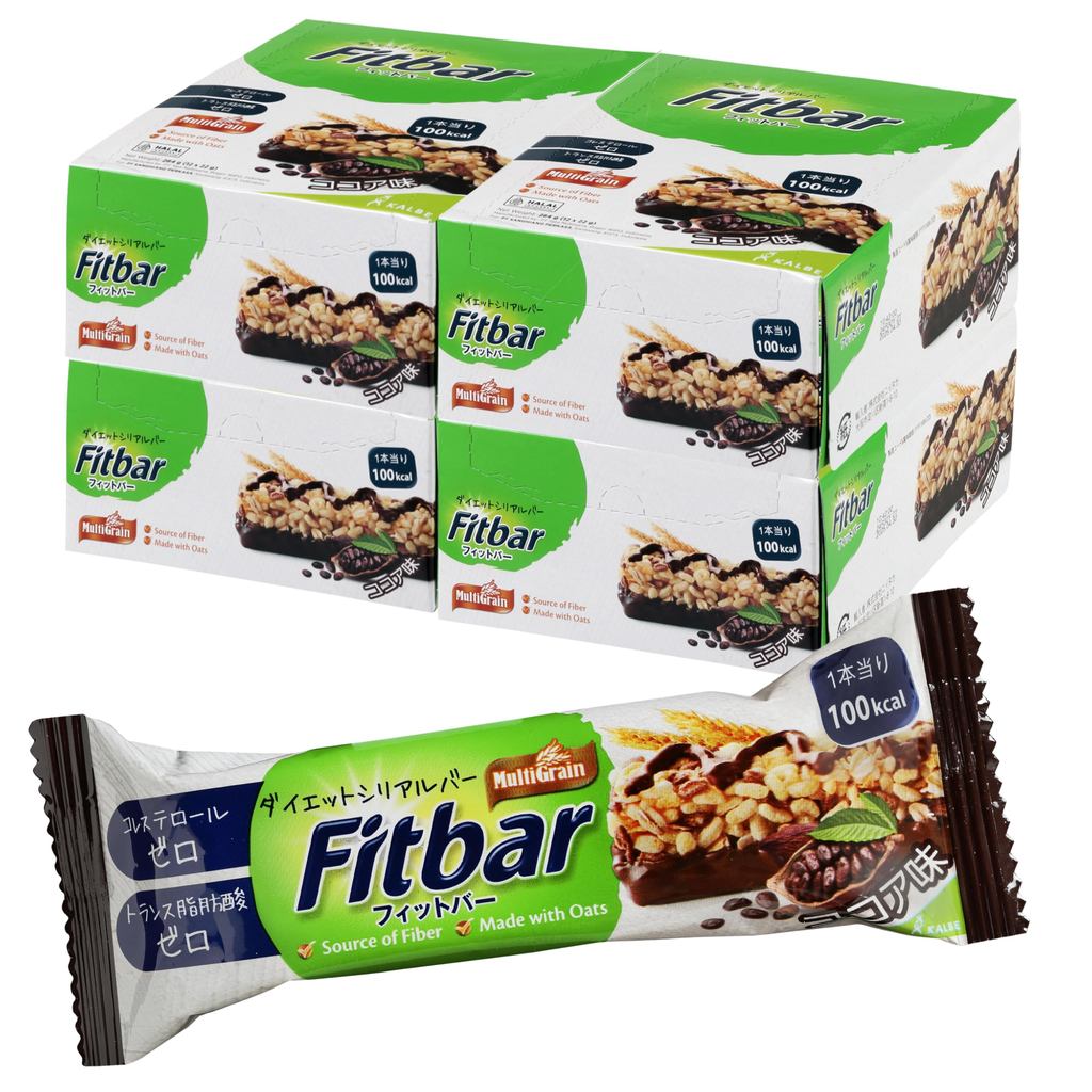 Fitbar Cocoa flavor 48 pieces 100kcal zero cholesterol zero trans fat ...