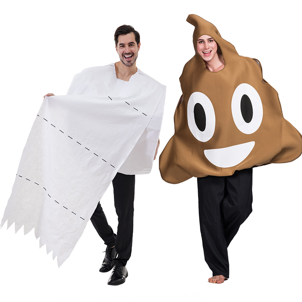 ZST Halloween Adult Funny Giant Toilet Paper Roll Costume Large Roll Of ...
