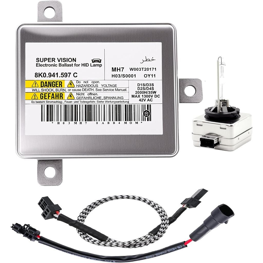 8K0941597C Xenon Headlight Ballast Control Unit Module Compatible for ...