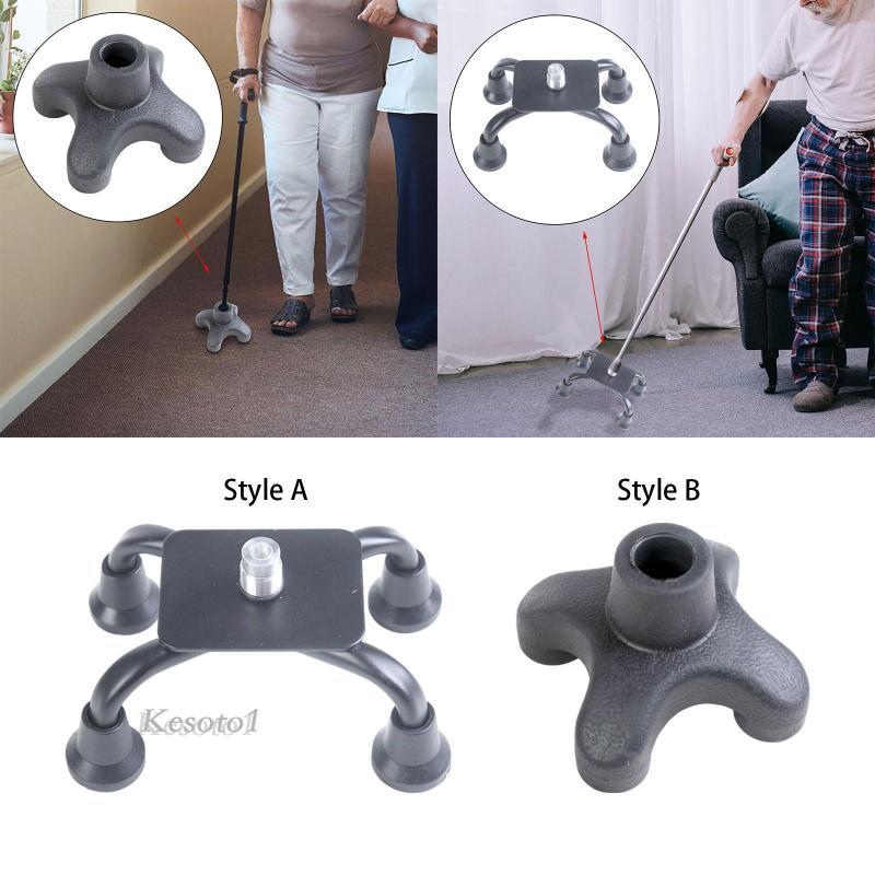 [Kesoto1] Cane Rubber Tips, Cane Foot Pads Universal 4 Leg Quad Support ...