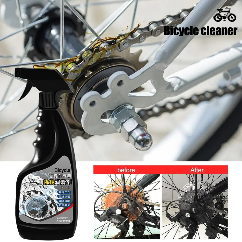 500mlroad M Tb Bicycle Maintenance Oil Rust Remover Squirt Bike Chain ...