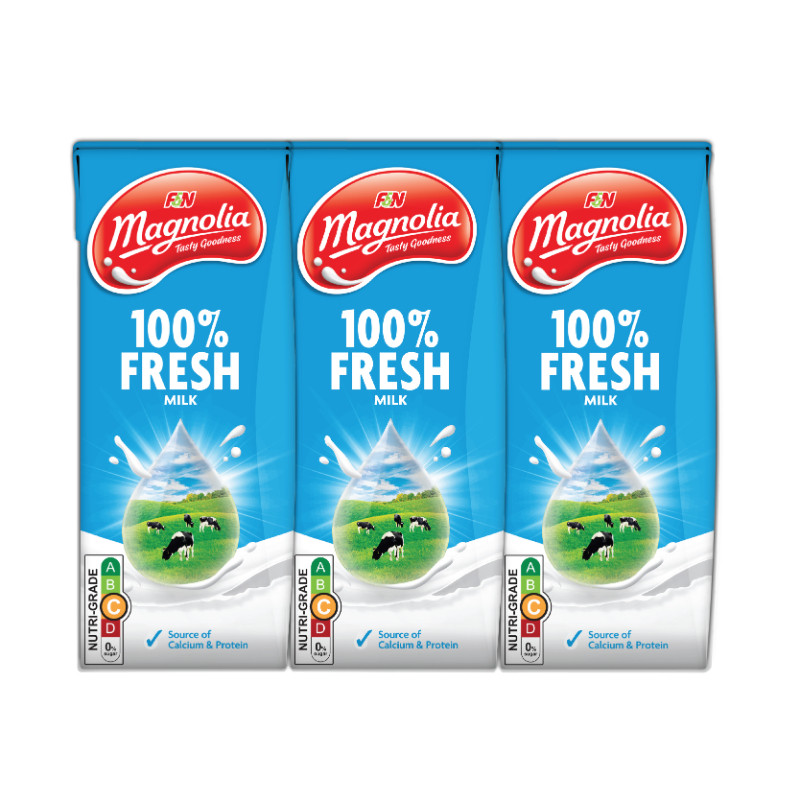 Magnolia UHT Fresh Milk 6 x 200ml | Shopee Singapore