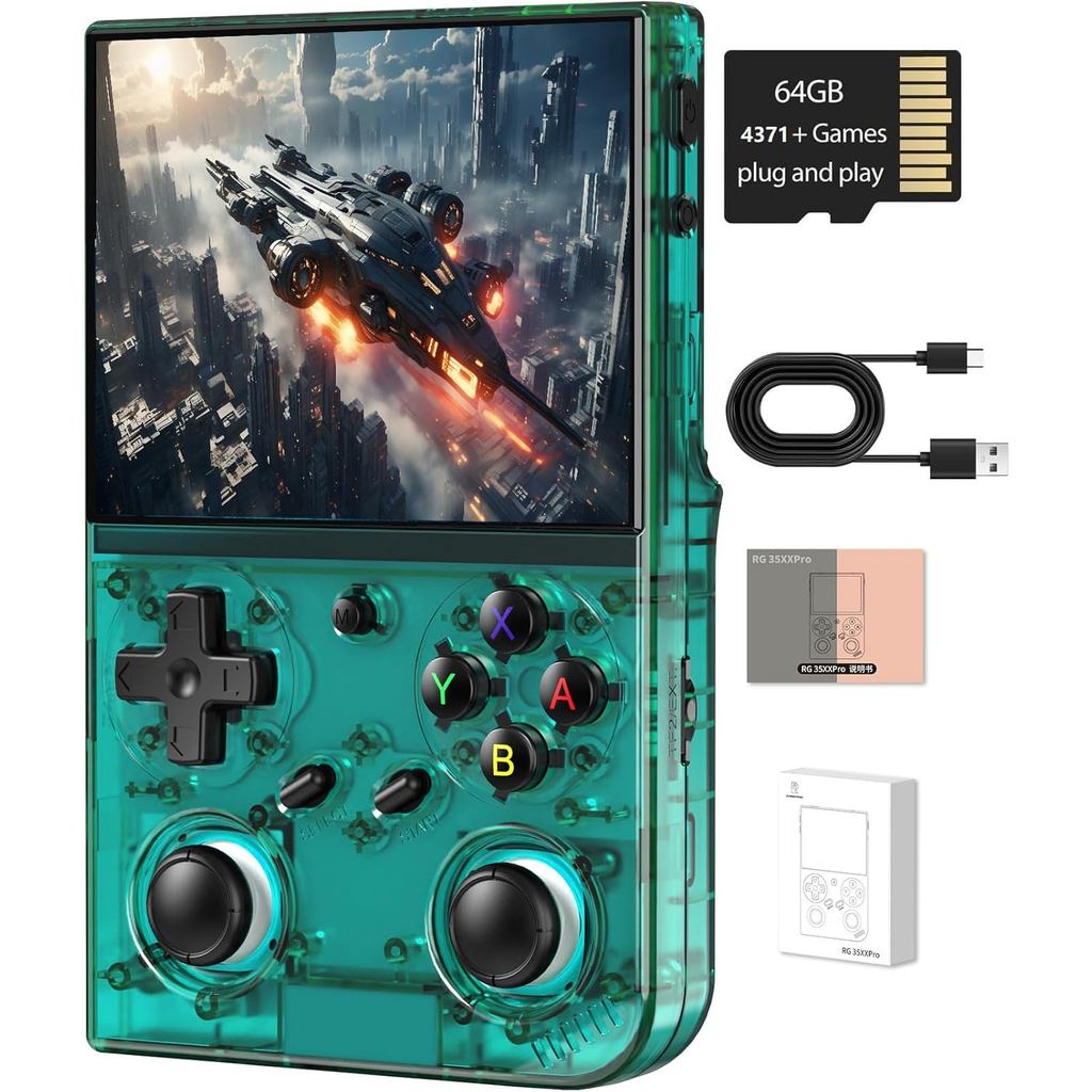 RG35XX Pro Retro Handheld Game Console , RG 35XXPro Support HDMI TV ...