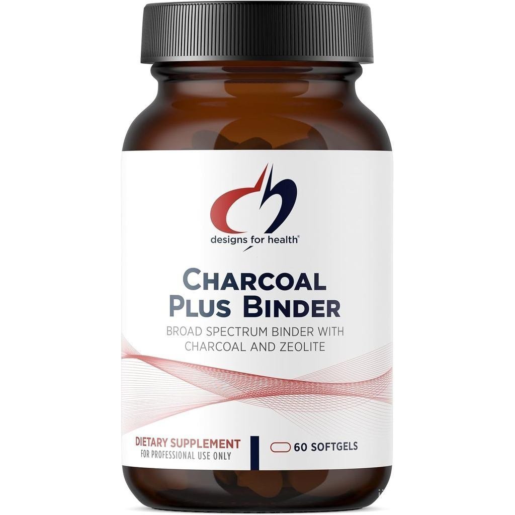 Designs for Health Charcoal Plus Binder - Zeolite Detox Process with ...